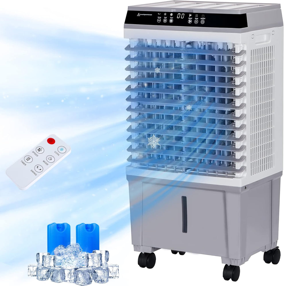 Portable Swamp Cooler, Powerful Cooling, Remote Control – GearMustHave