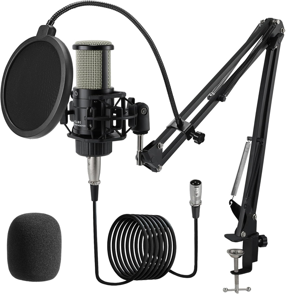 Professional Cardioid Studio Mic Kit for Stellar Sound – GearMustHave