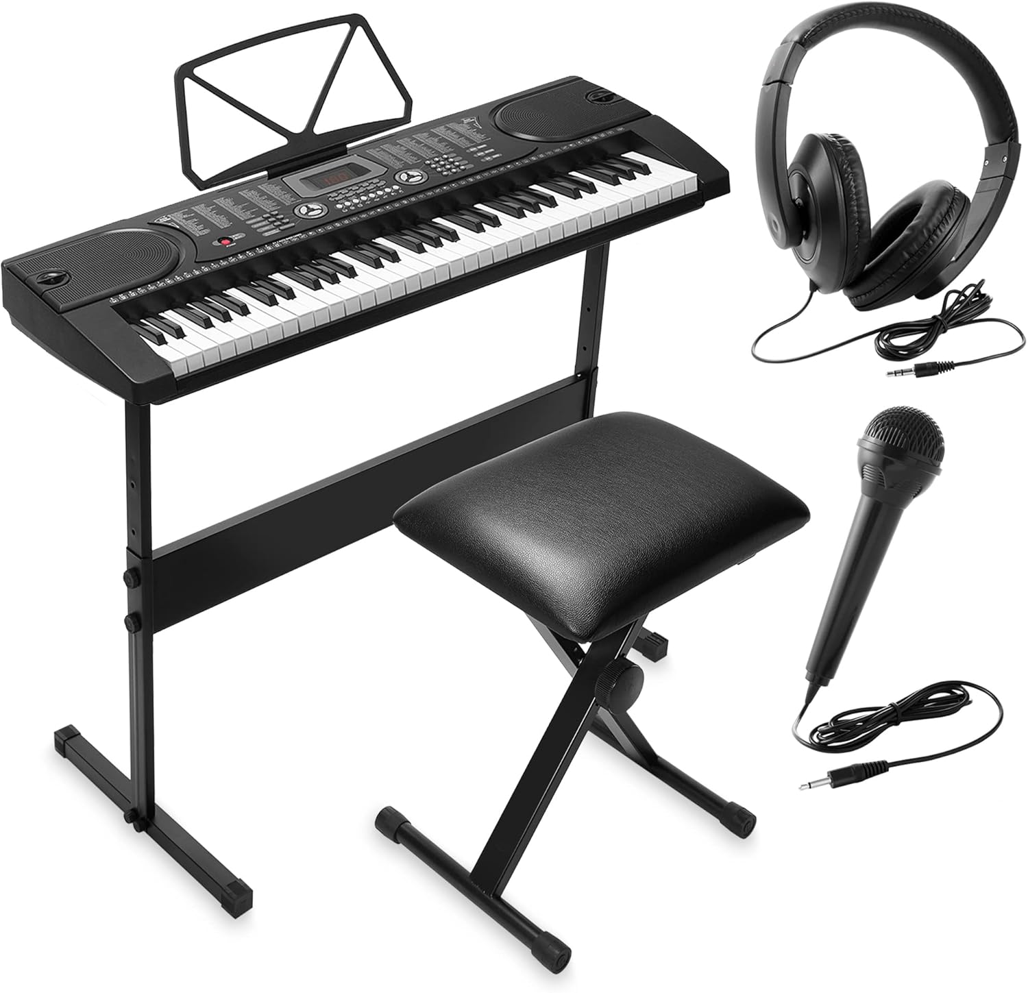 Complete 61-Key Music Keyboard Bundle – GearMustHave