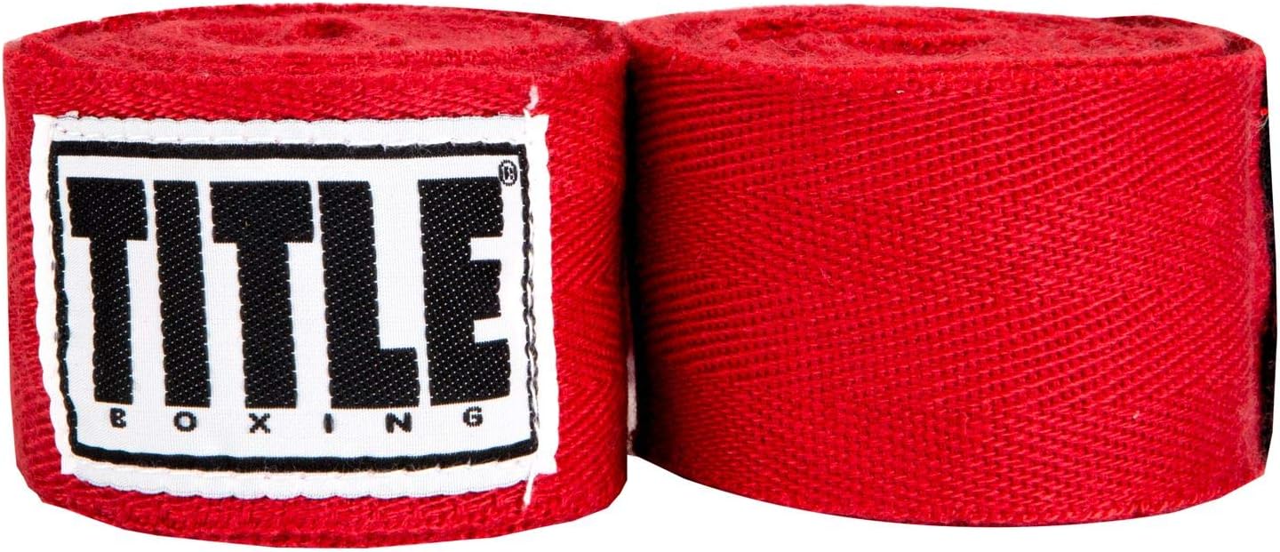 Title Boxing Hand Wraps - Traditional Weave for Superior Protection ...