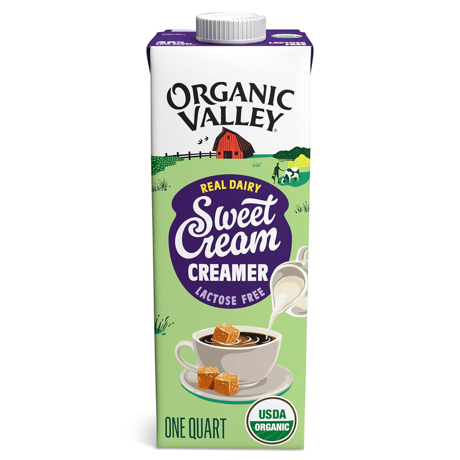 Organic Valley 32oz Sweet Cream Creamer: Natural Goodness! – GearMustHave