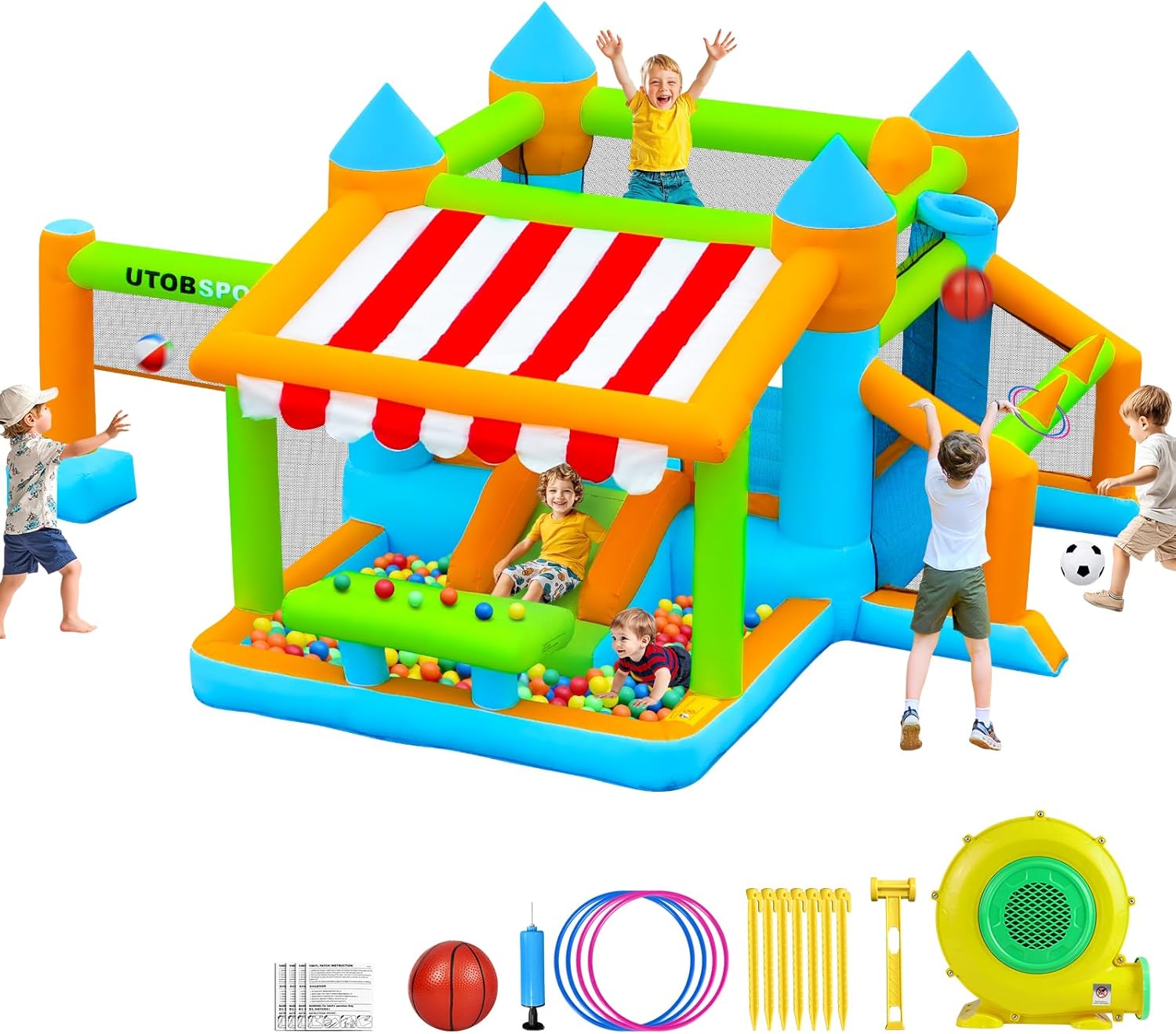 Bounce House Bundle: Indoor Outdoor Fun – GearMustHave