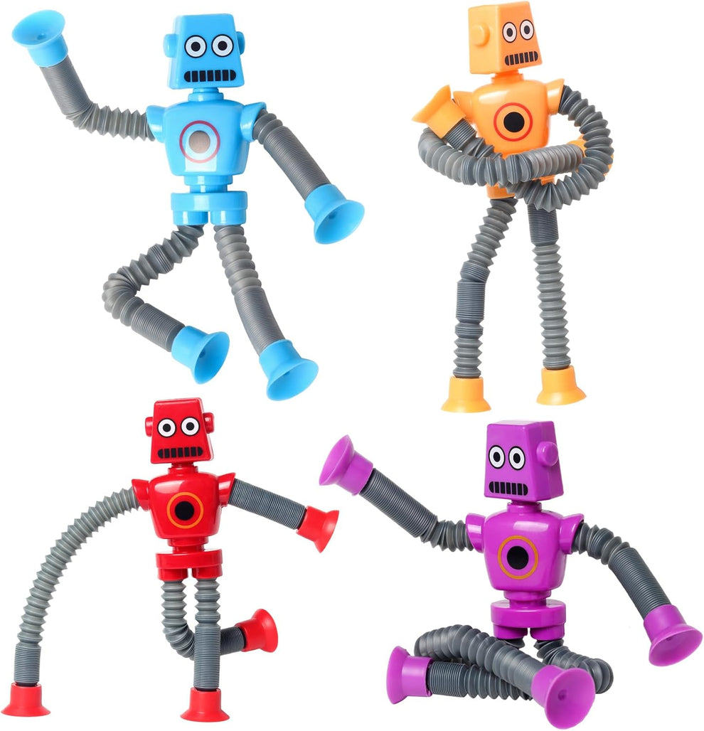 Telescopic Suction Cup Robot Toy - Fun Sensory Aid! – GearMustHave