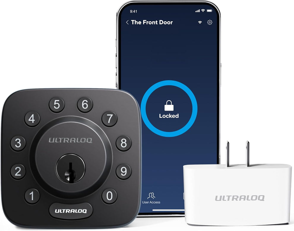 ULTRALOQ U-Bolt Smart Lock - Remote App Control – GearMustHave