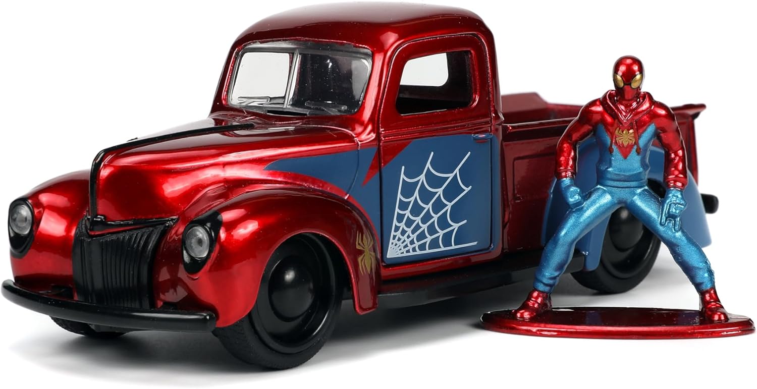 1:32 Ford Pickup & Proto-Suit Spider-Man: Epic Duo for Kids! – GearMustHave