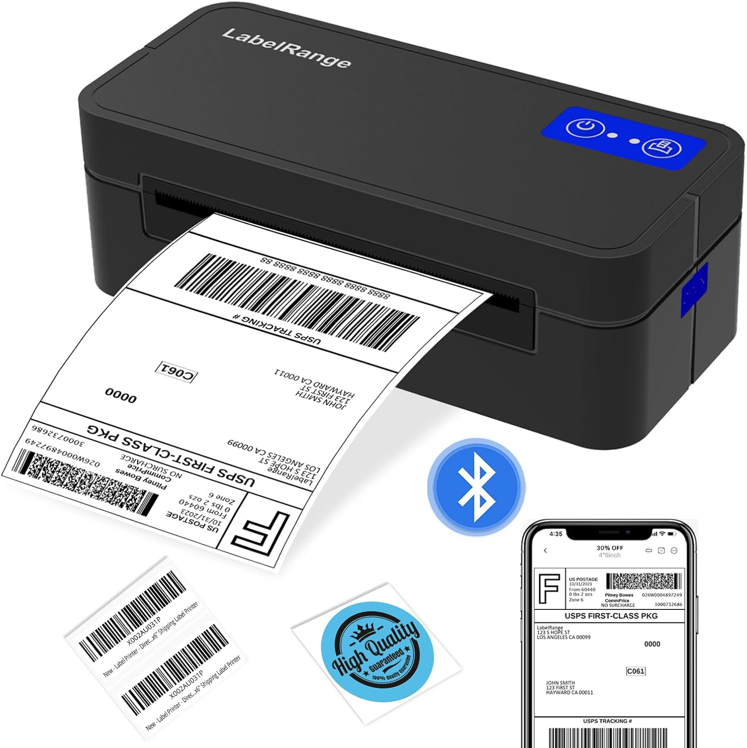 Wireless 4x6 Shipping Label Printer: LabelRange – GearMustHave