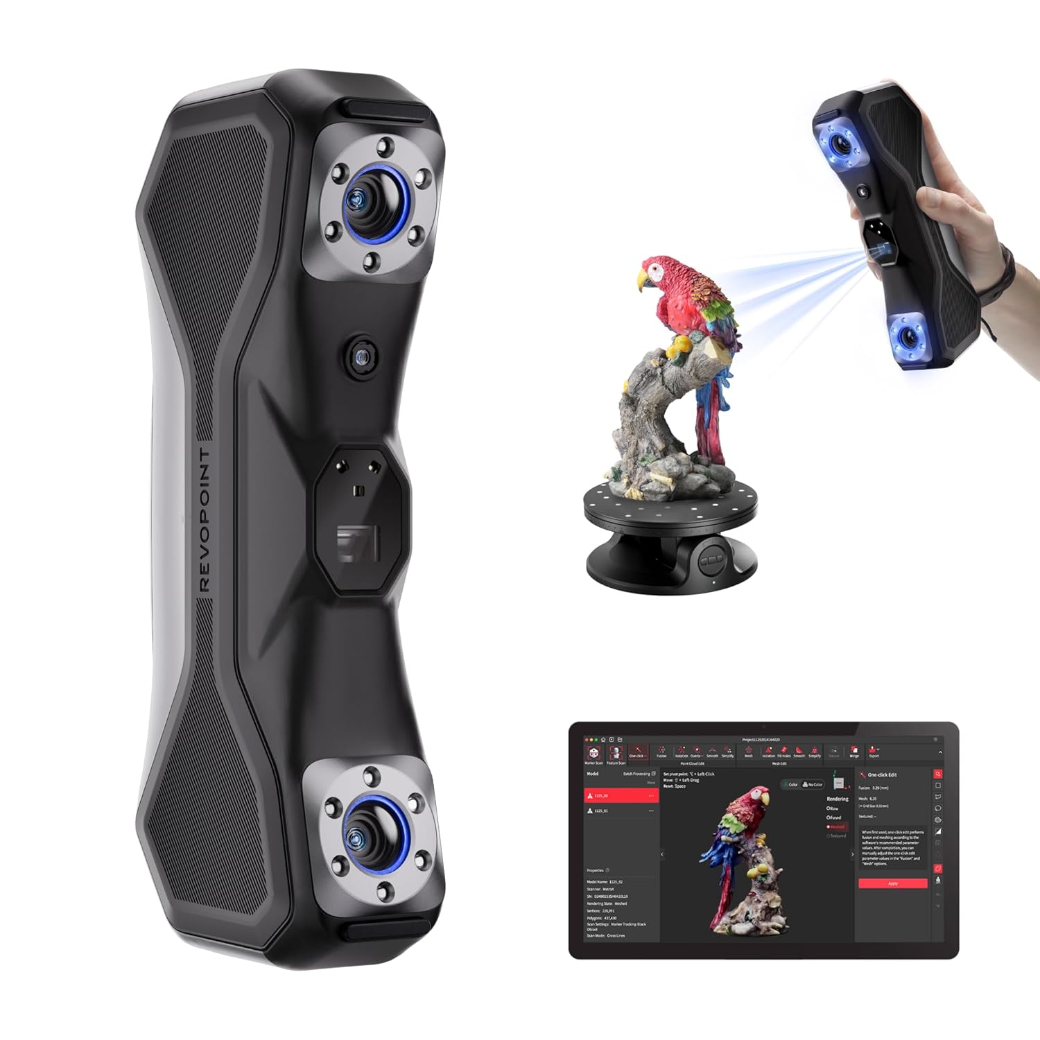 Precision Handheld 3D Scanner - Revopoint MetroX – GearMustHave