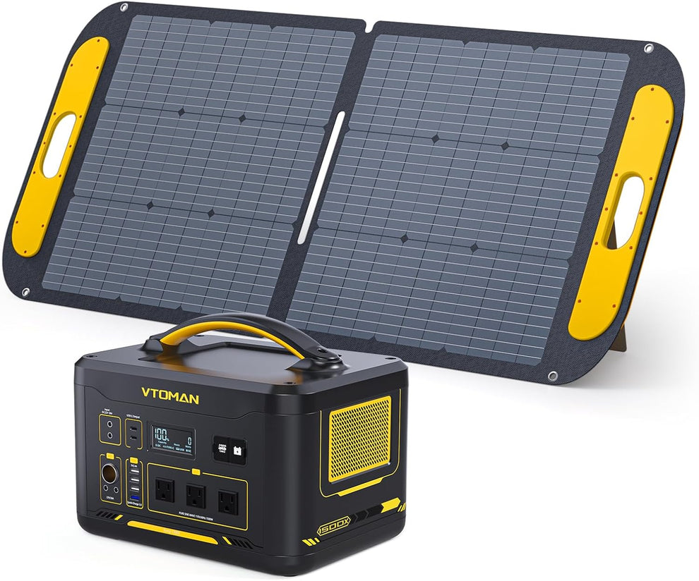 Power Anywhere with VTOMAN Solar Kit – GearMustHave