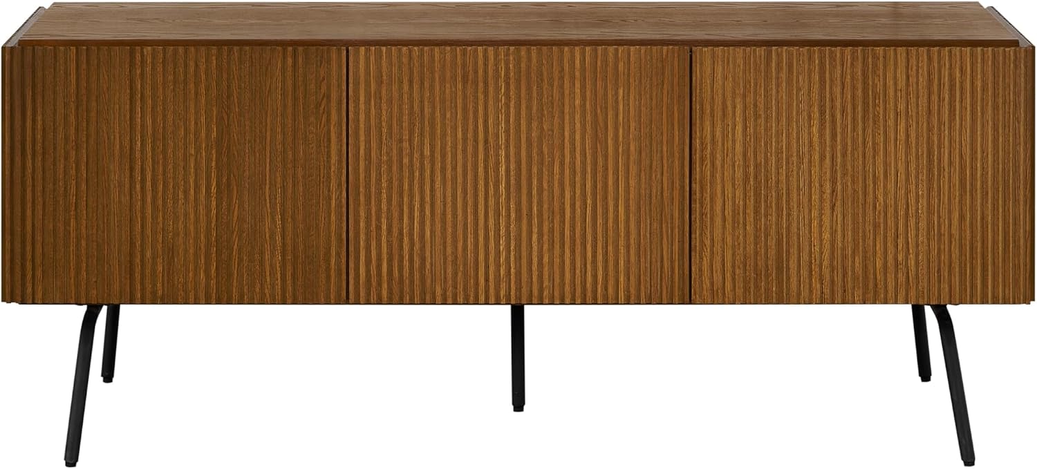 NTC Veil TV Stand: Modern, Easy Assembly, Rustic Oak – GearMustHave