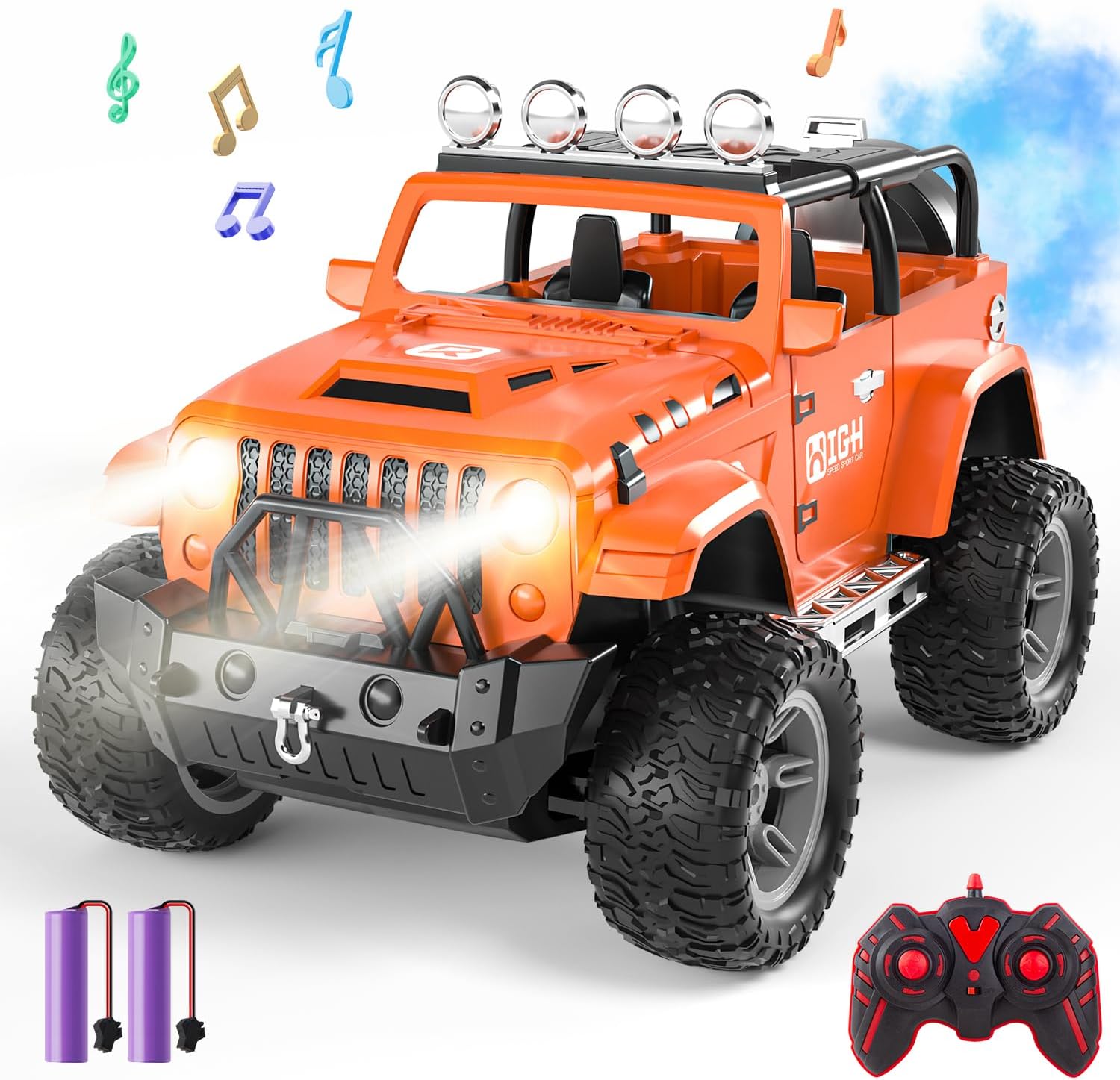 Spray RC Car for Kids 4-12 | All-Terrain Off-Road Fun – GearMustHave
