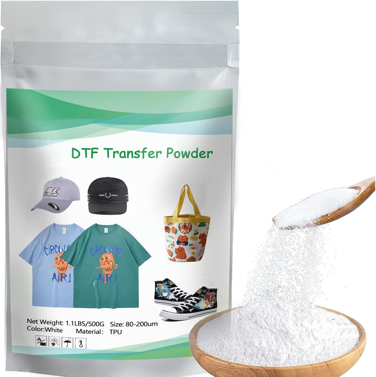 Procoloredfun DTF Transfer Powder: Vibrant Sublimation Results ...
