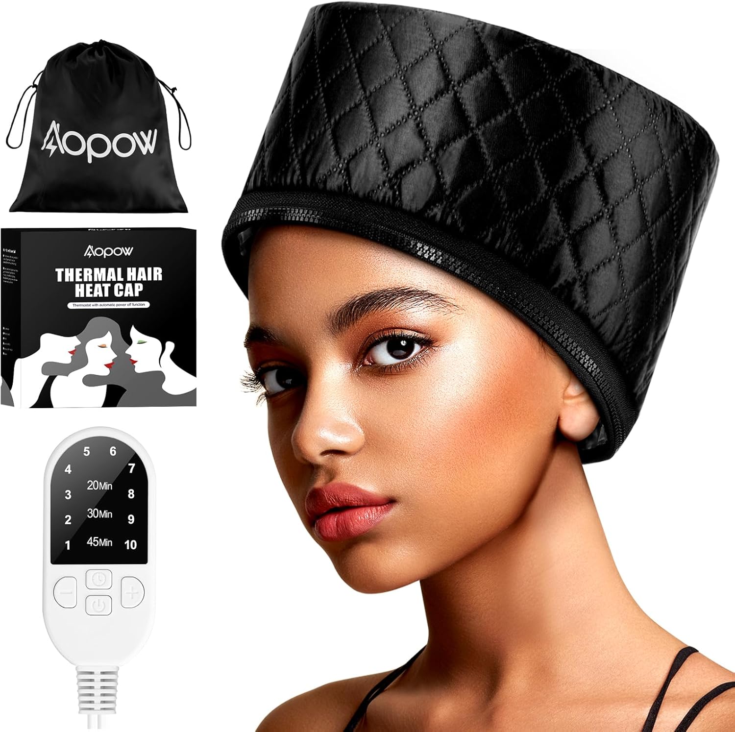 Fast Heat Hair Steamer: Portable Home Treatment Cap – GearMustHave