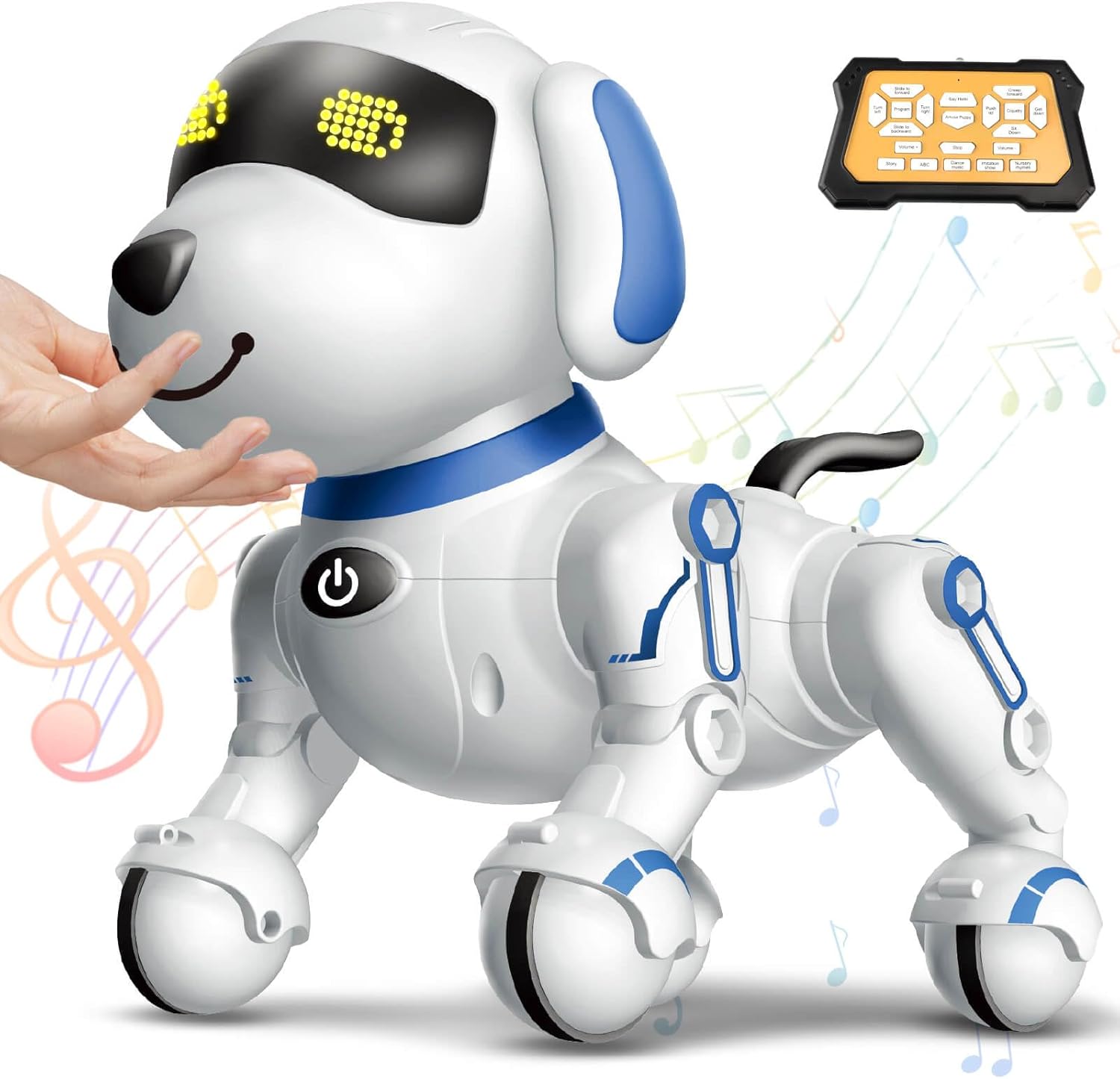 Dolanus Remote Control Robot Dog: Realistic Interactive Fun! – GearMustHave