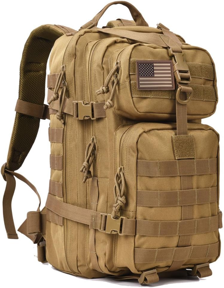 REEBOW GEAR 35L Tactical Backpack - 3-Day Assault Pack for Army Missio ...