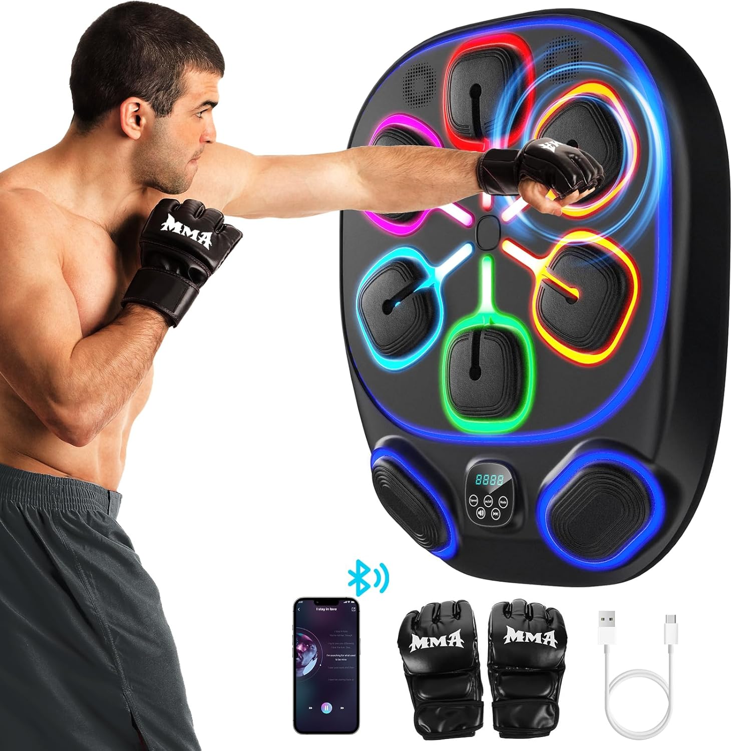 SEMBOVI LED Bluetooth Boxing Set - Fitness Fun – GearMustHave