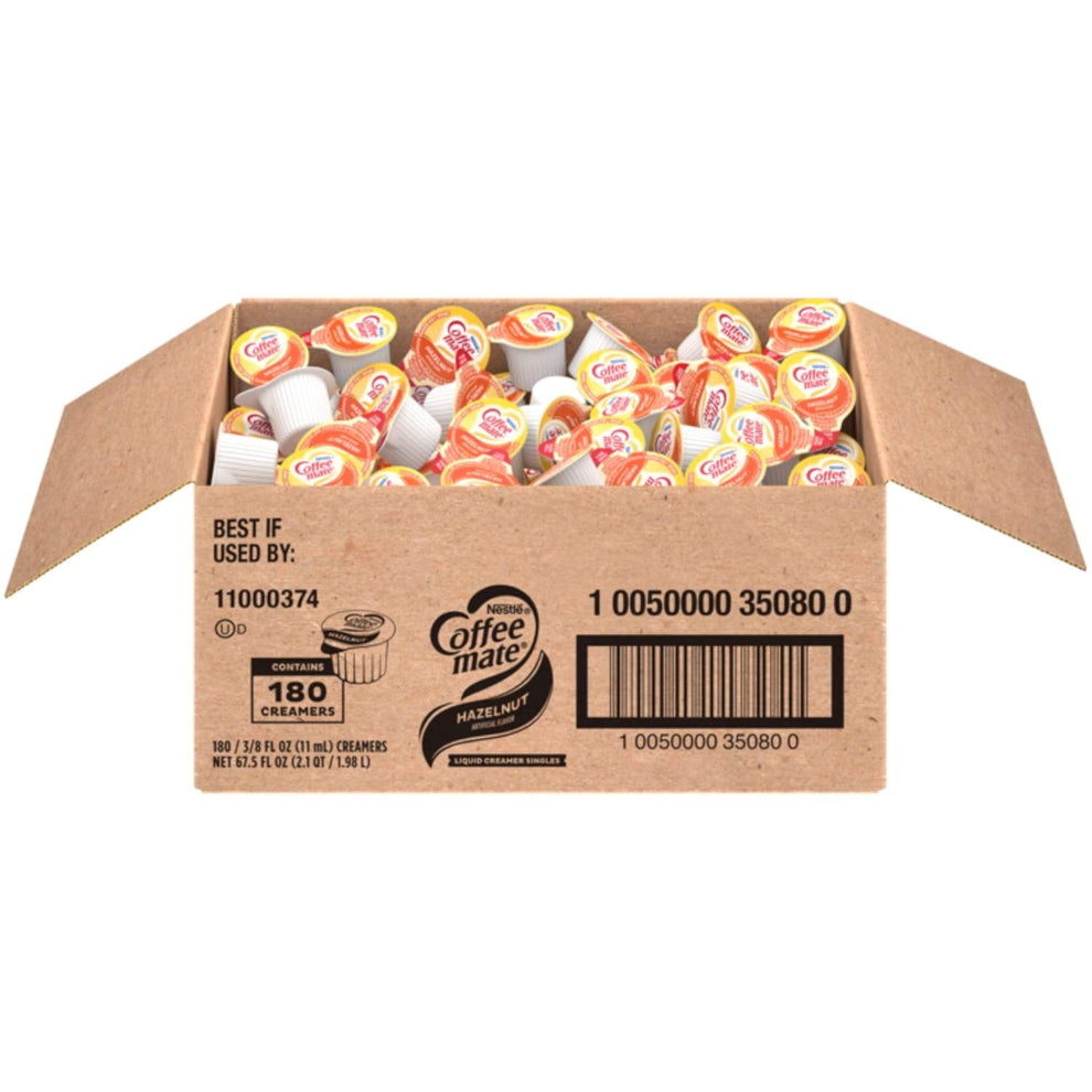 Nestle Hazelnut Liquid Creamer Singles - 180 Pack – GearMustHave