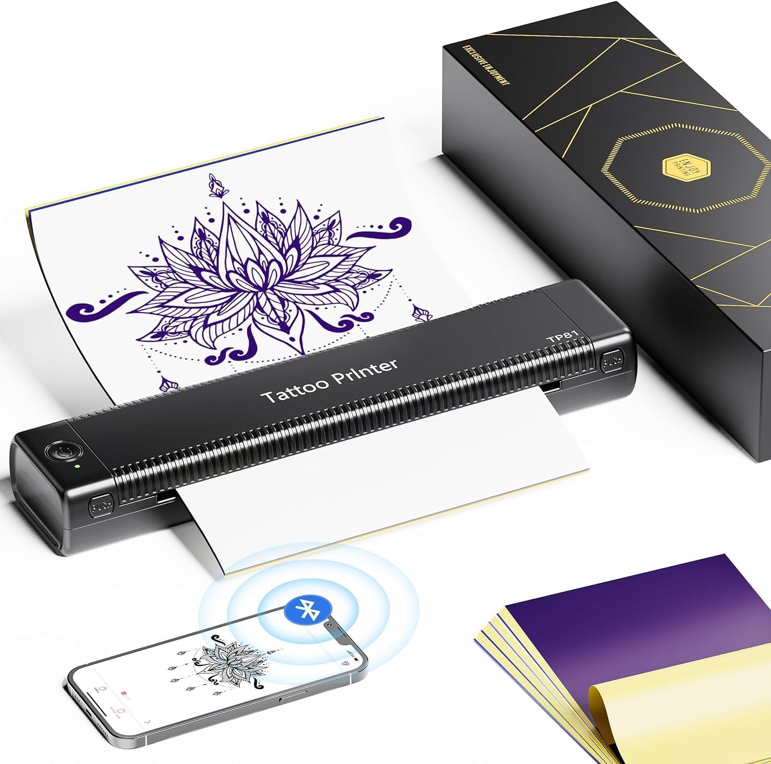 Itari Bluetooth Tattoo Stencil Printer - Fast, Precise Printing ...