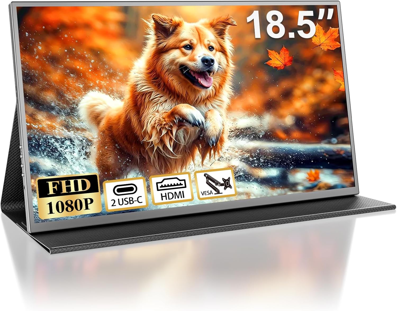 COOLHOOD Portable FHD IPS Monitor - Plug & Play Gaming Screen ...