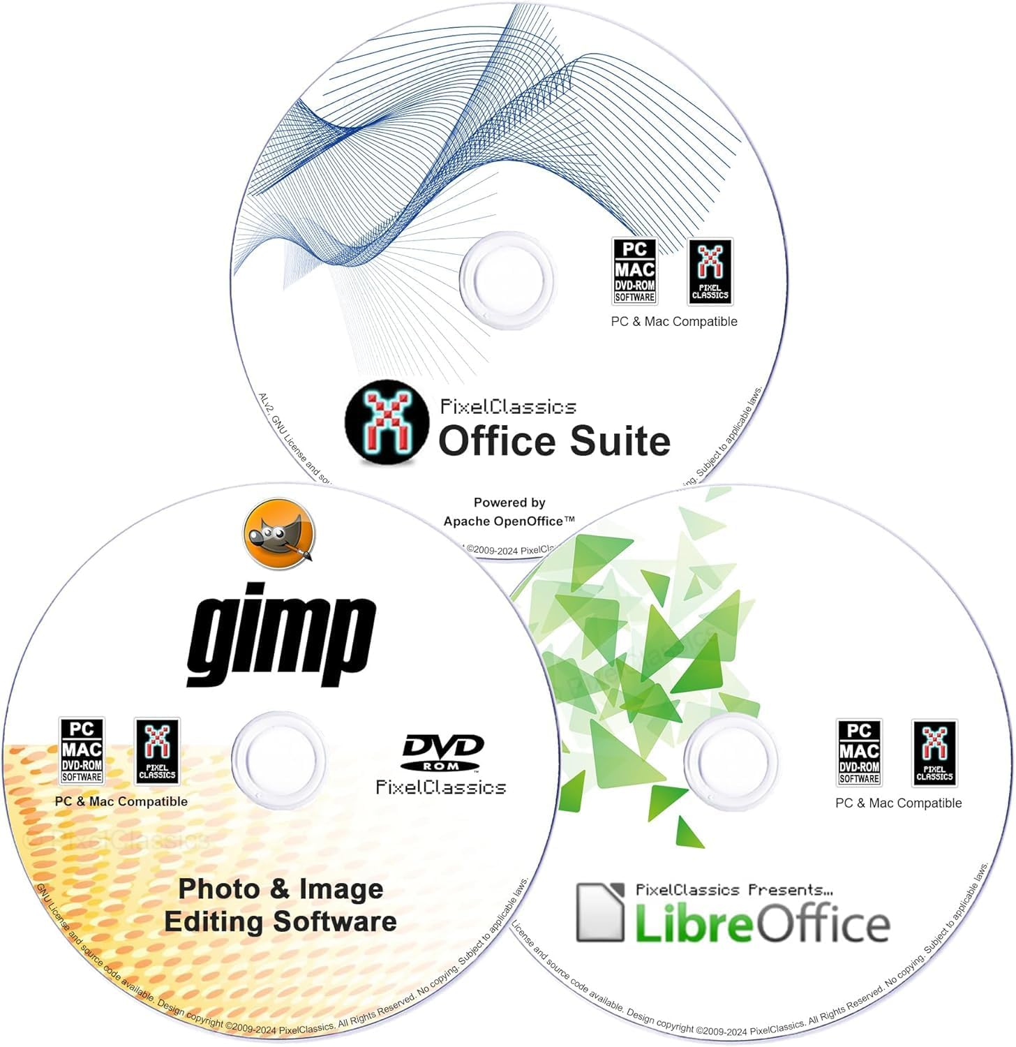 Office Suite & Photo Editing Software 2025 CD Bundle – GearMustHave