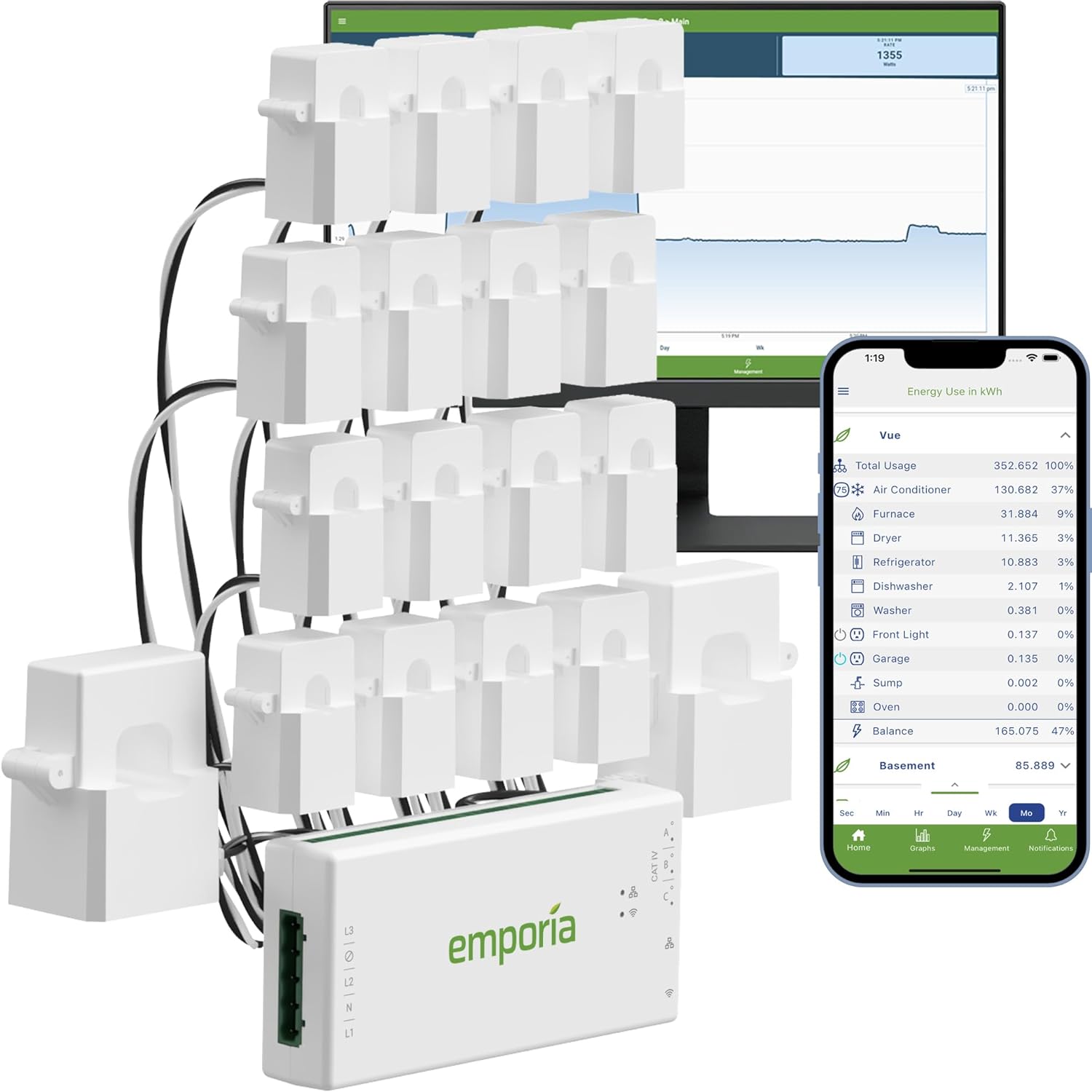 Emporia Gen 3 Smart Monitor | Home Energy Automation – GearMustHave