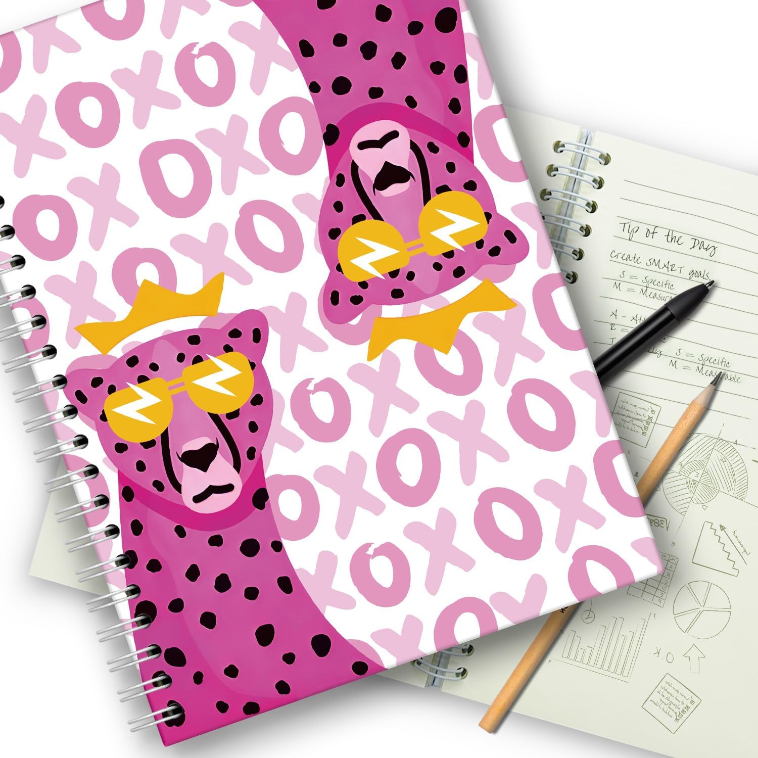 Chic Cheetah Lightning Bolt Notebook for Women – GearMustHave