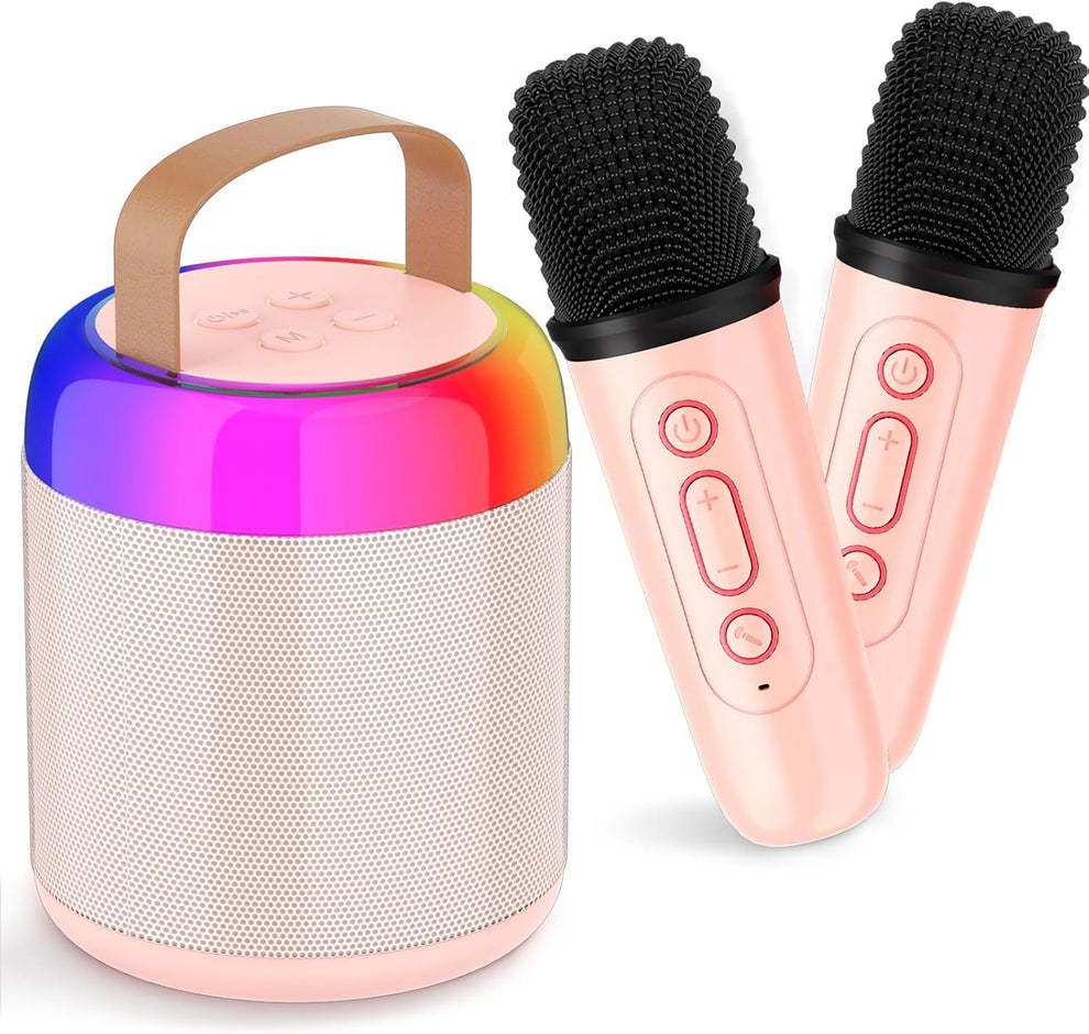 Wireless Dual Microphone Karaoke Fun Set – GearMustHave