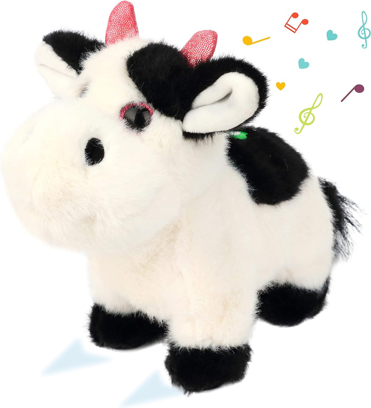 Interactive Mooing Cow Plush Toy – GearMustHave