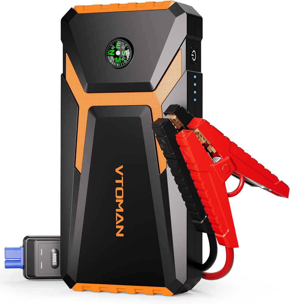 VTOMAN V6 Pro 2000A Jump Starter: Power On-The-Go! – GearMustHave