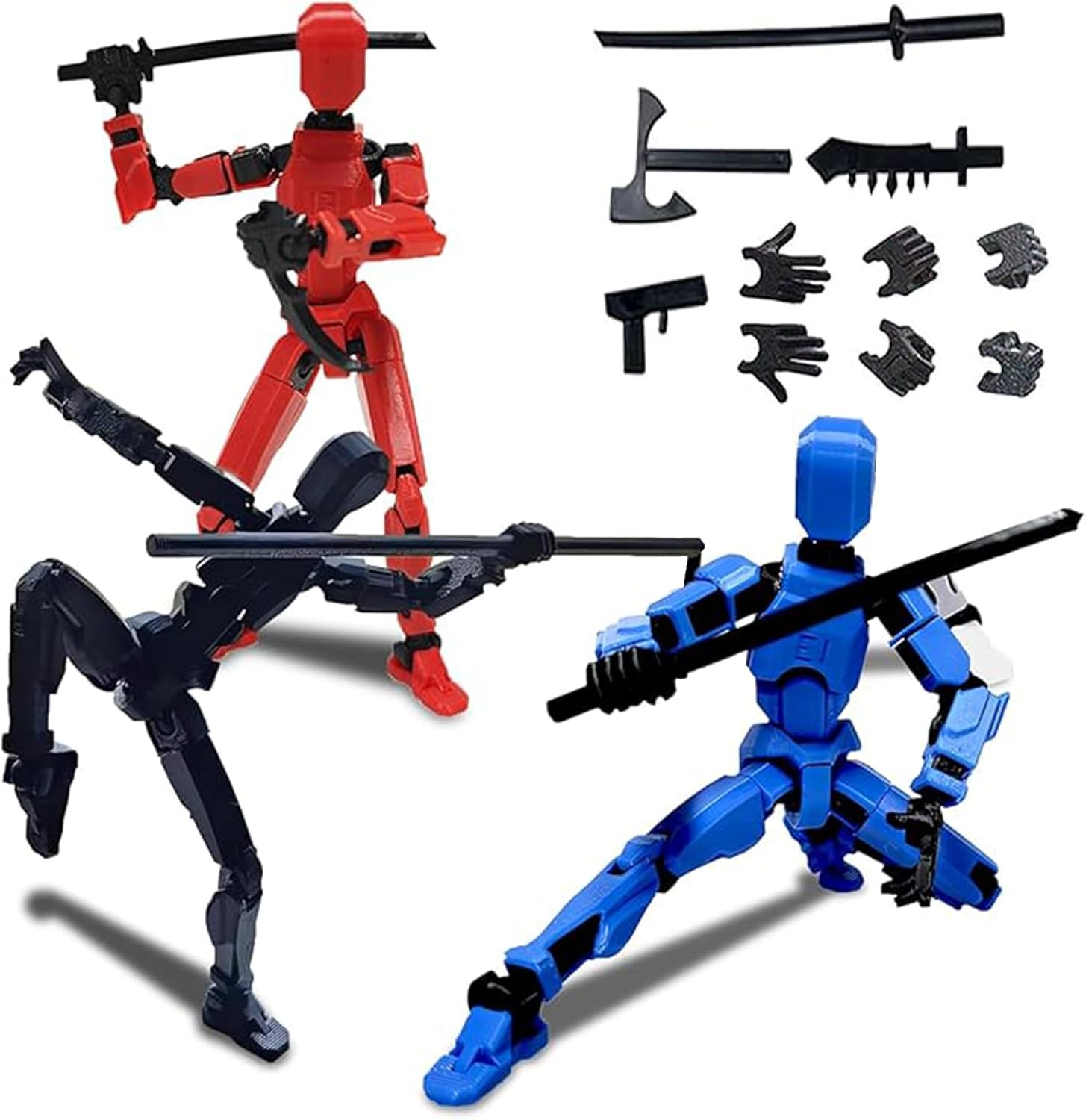 Lucky 13 Articulated Action Figures Set – GearMustHave