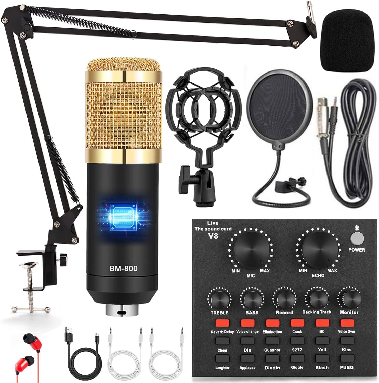 Pro Studio Bundle: Voice Changer Mic Set – GearMustHave