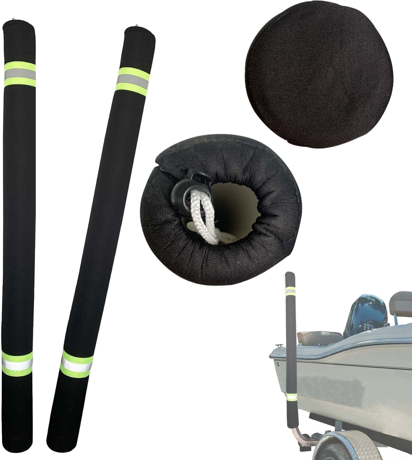 Reflective Stripe Boat Trailer Guide Poles - 2 Pack – GearMustHave