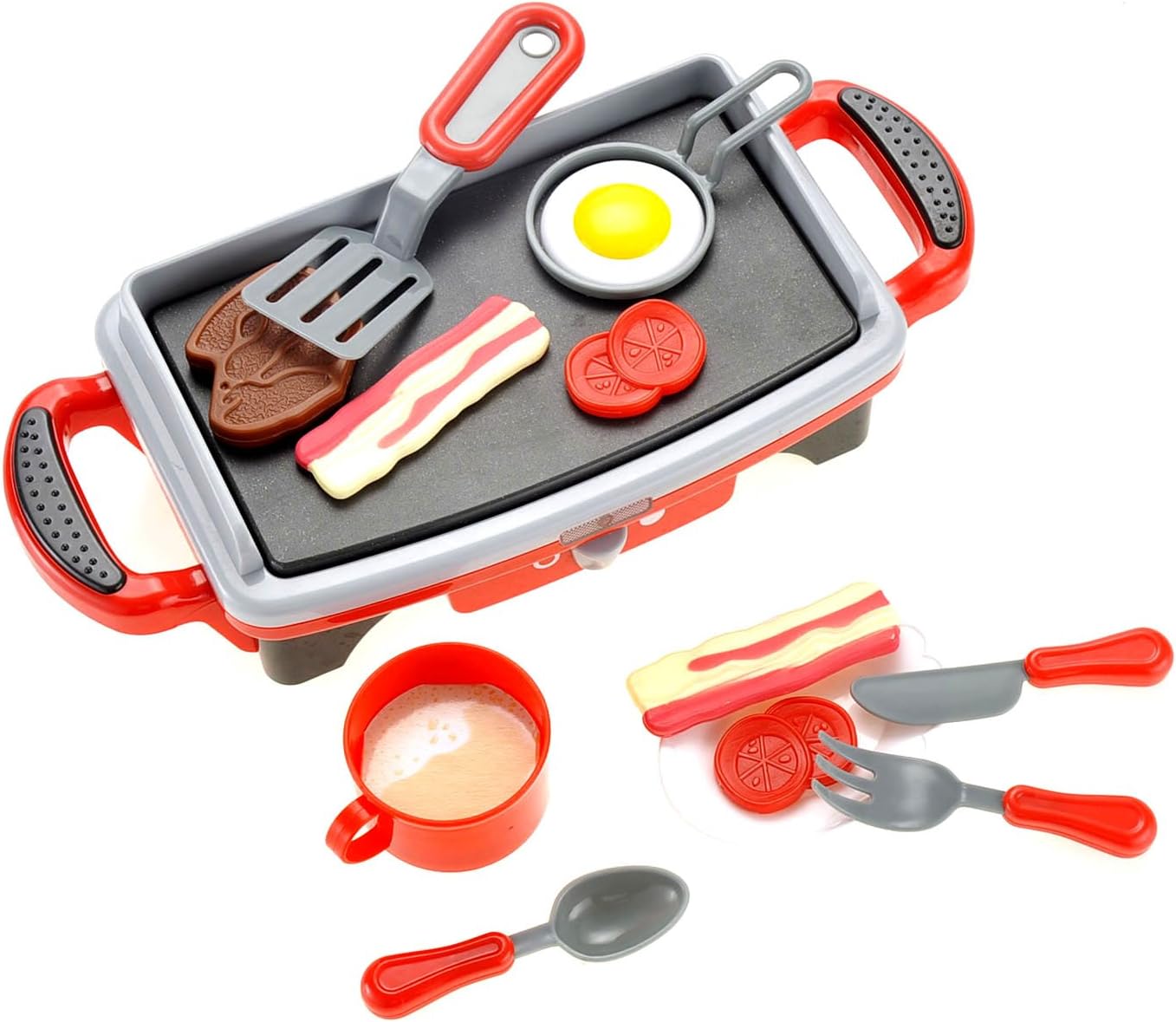 Kids Toy Grill Set - Realistic Sounds & Foods – GearMustHave