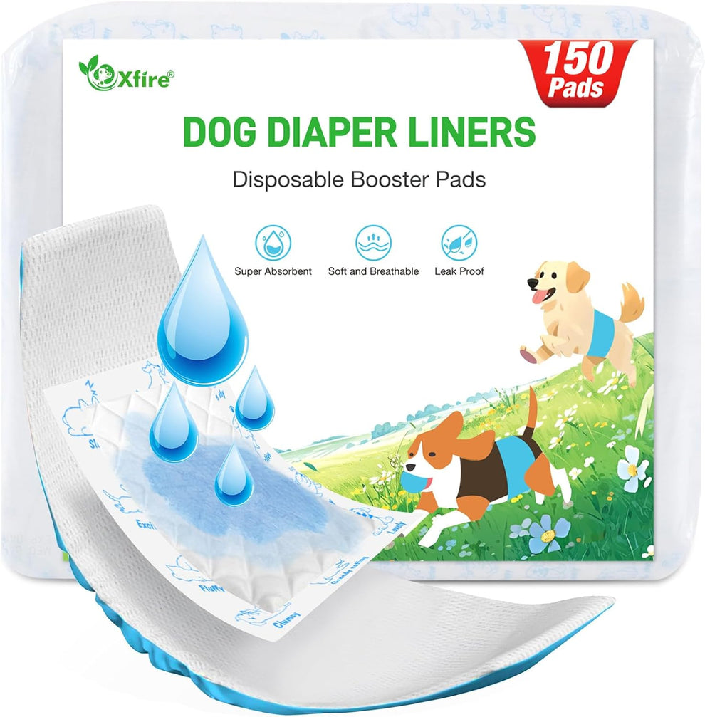 Ultimate Absorbency Dog Diaper Liners - 150ct Booster Pads – GearMustHave