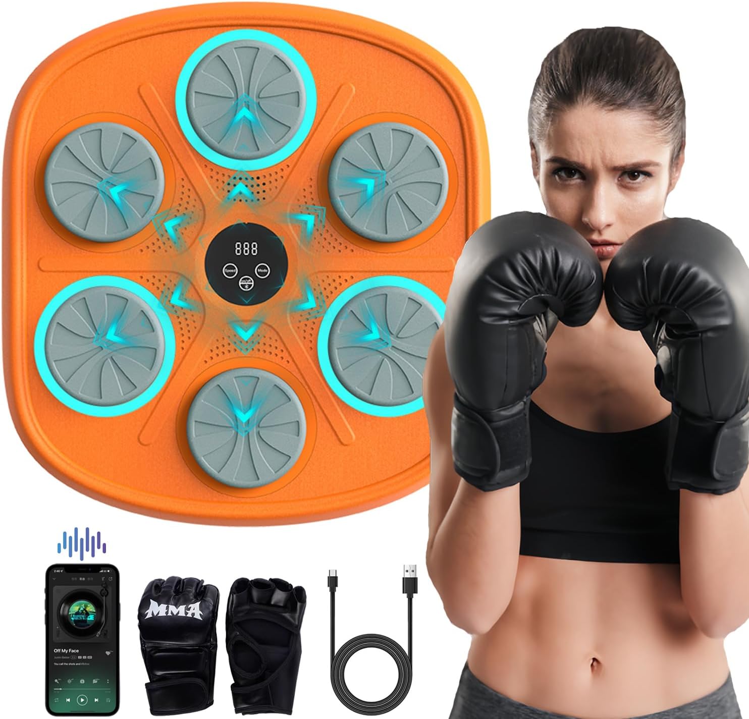 Music-Powered Box Trainer for Adults - BOLUPO – GearMustHave