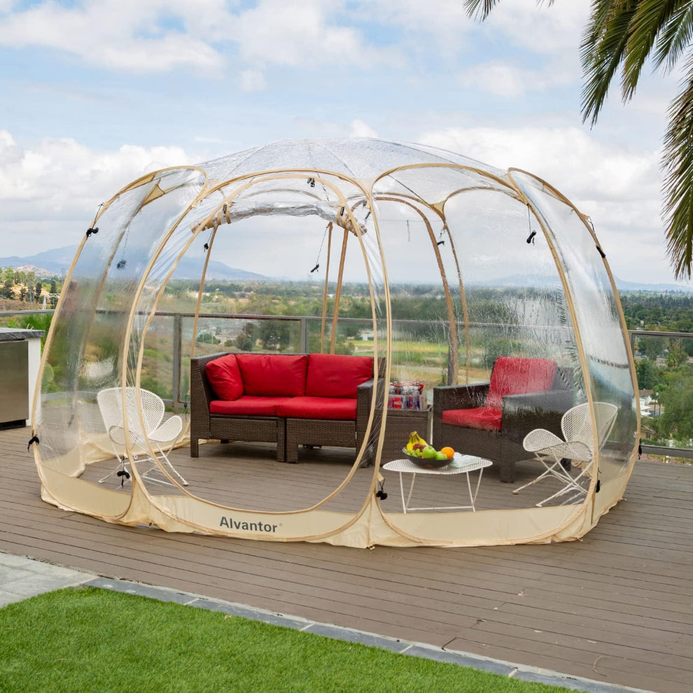 Alvantor Pop Up Igloo Tent - Weatherproof Cold Protection – GearMustHave