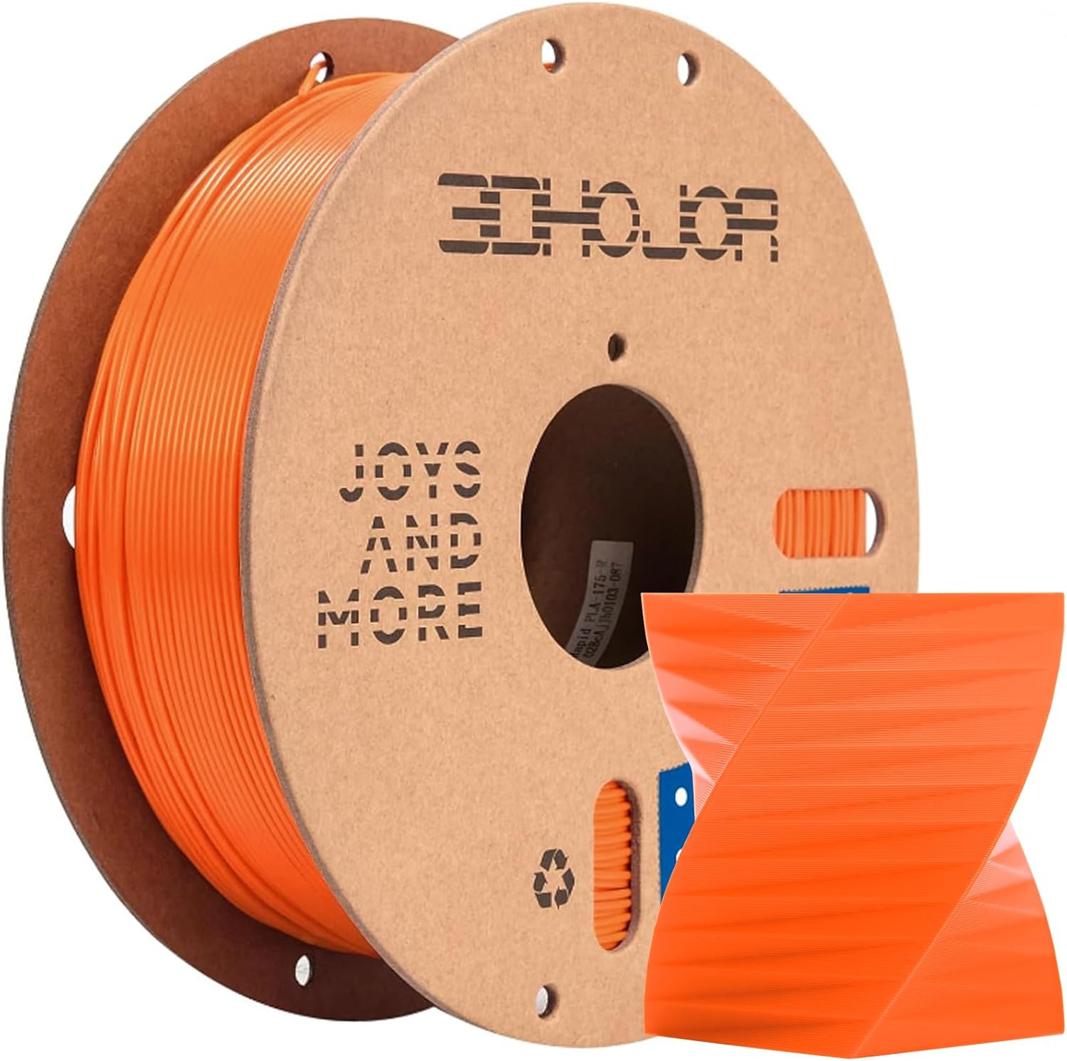 Rapid 5X Faster Printing PLA Filament - Orange – GearMustHave