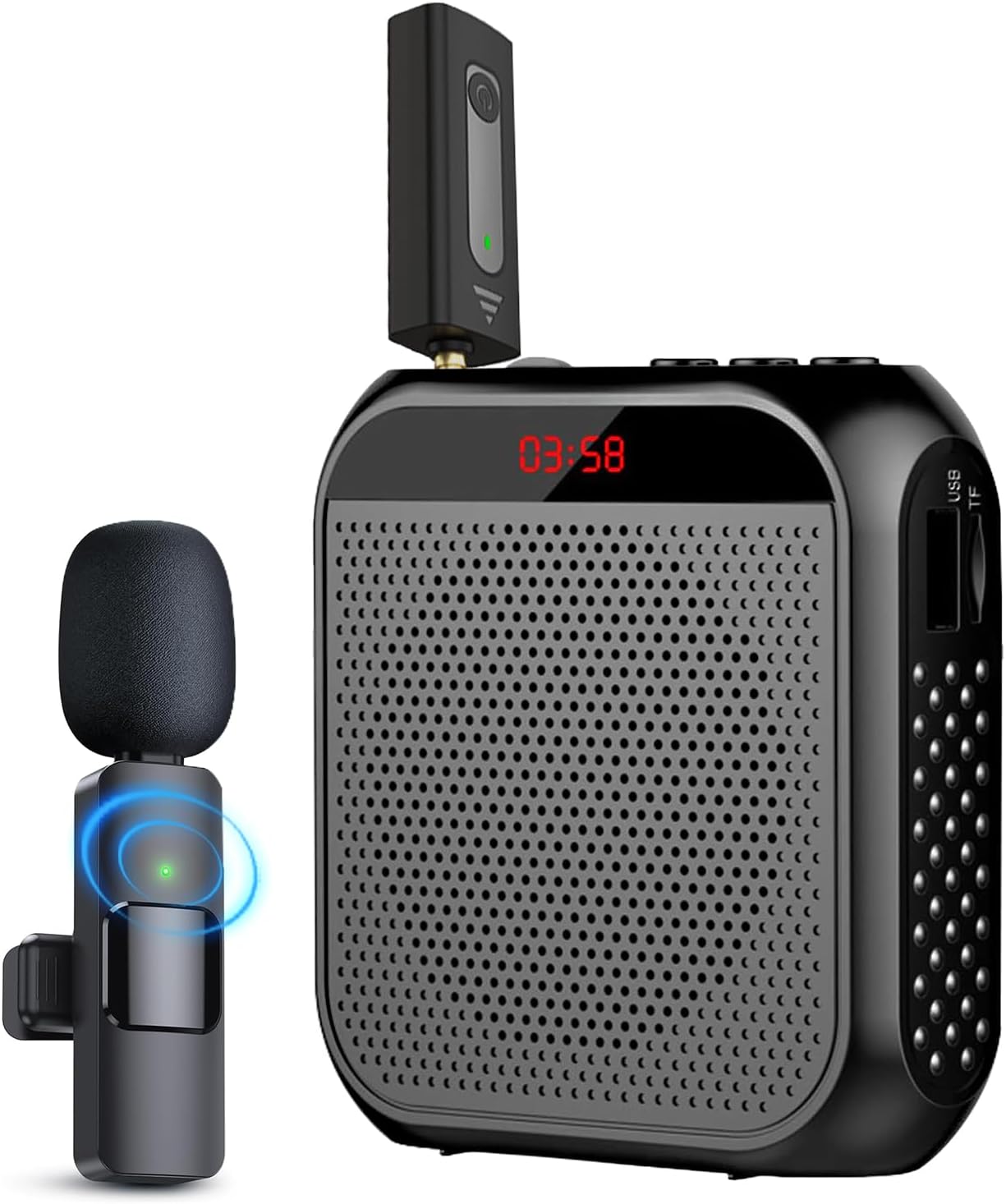 Crystal Clear Sound for Teaching & Speaking - Mini Voice Amplifier ...