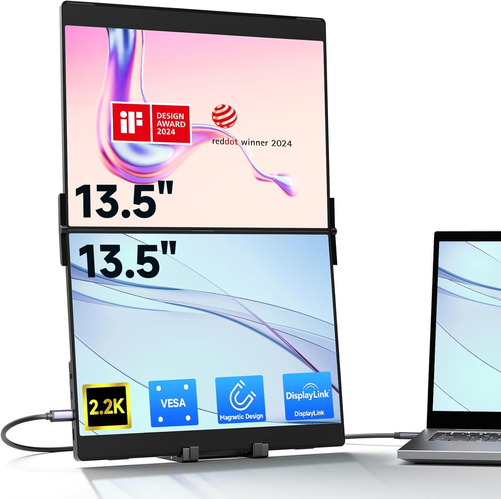 JSAUX FlipGo Dual Touch Portable Monitor – GearMustHave