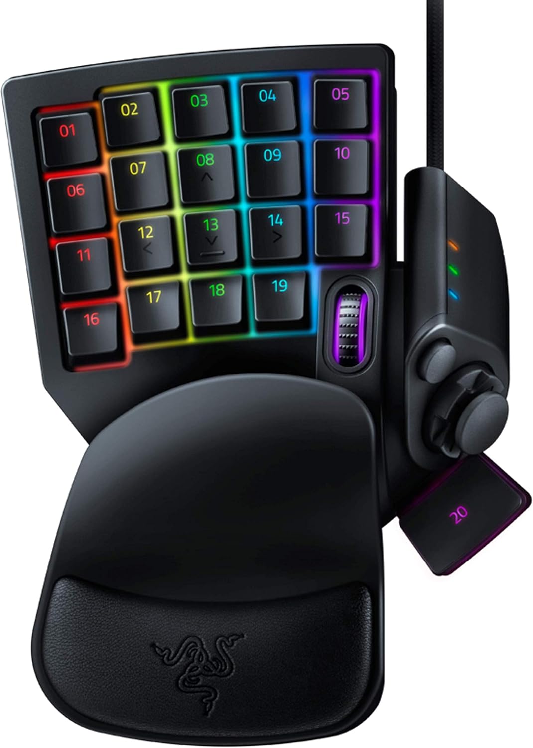 Razer Tartarus V2 Keypad: Mecha Membrane Switches - 32 Keys - RGB Ligh ...
