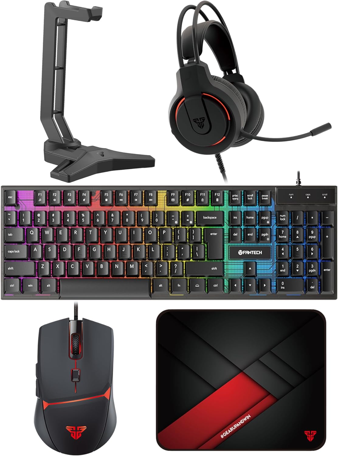 FANTECH 5-in-1 Beginner Gamer Set – GearMustHave