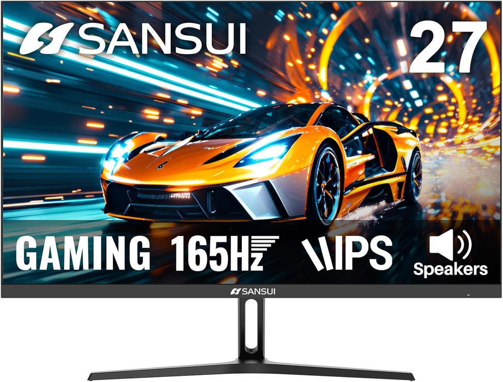 SANSUI 27 165Hz Gaming Monitor - Crystal Clear FHD Display – GearMustHave