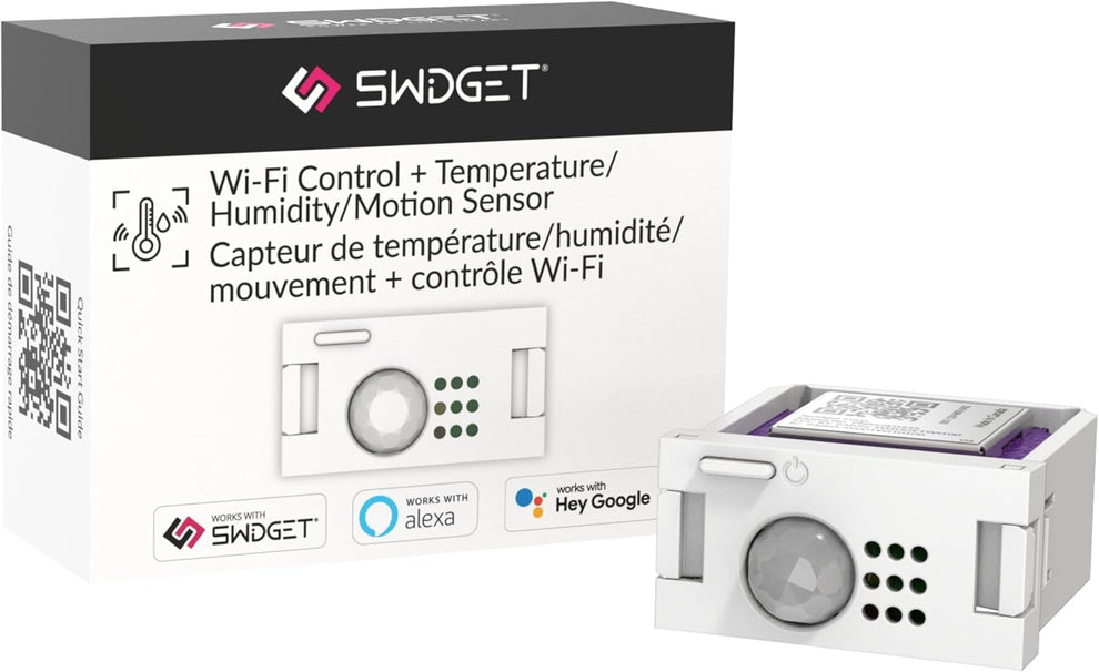 Swidget Smart Insert: Wi-Fi Control & Motion Sensors – GearMustHave