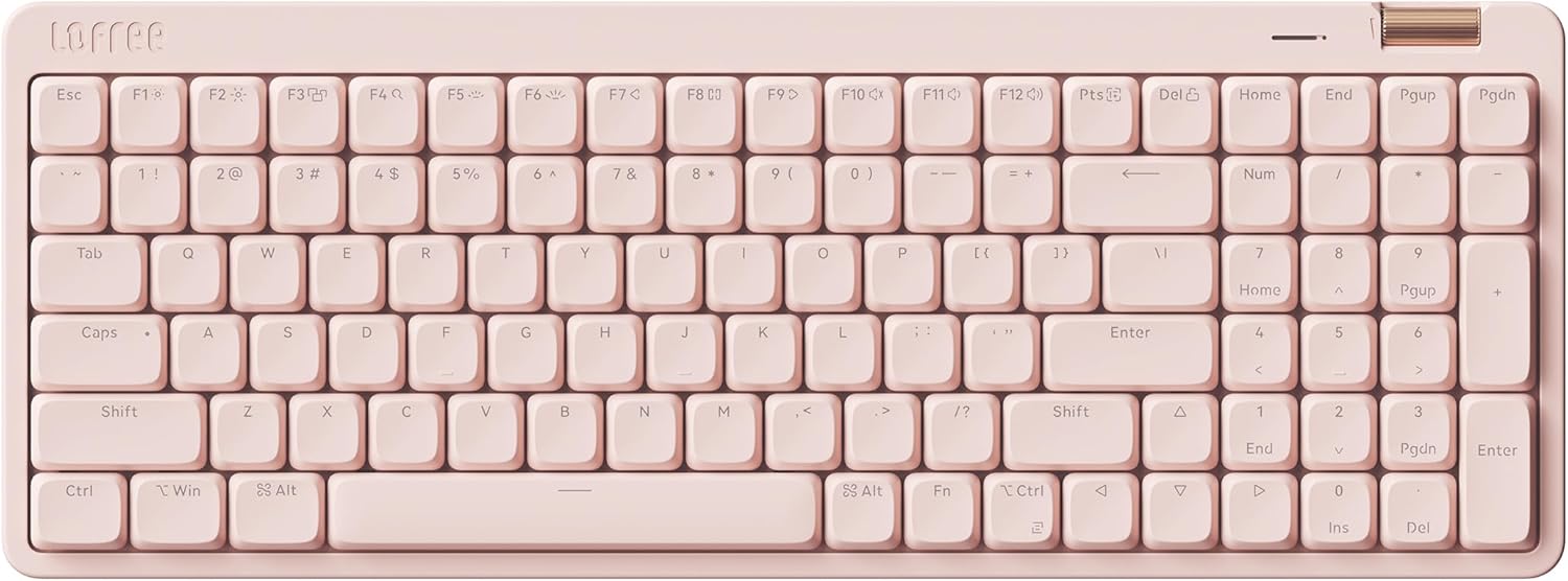 LOFREE Flow Lite 100 Keys Wireless Mechanical Keyboard: Swappable, Low ...