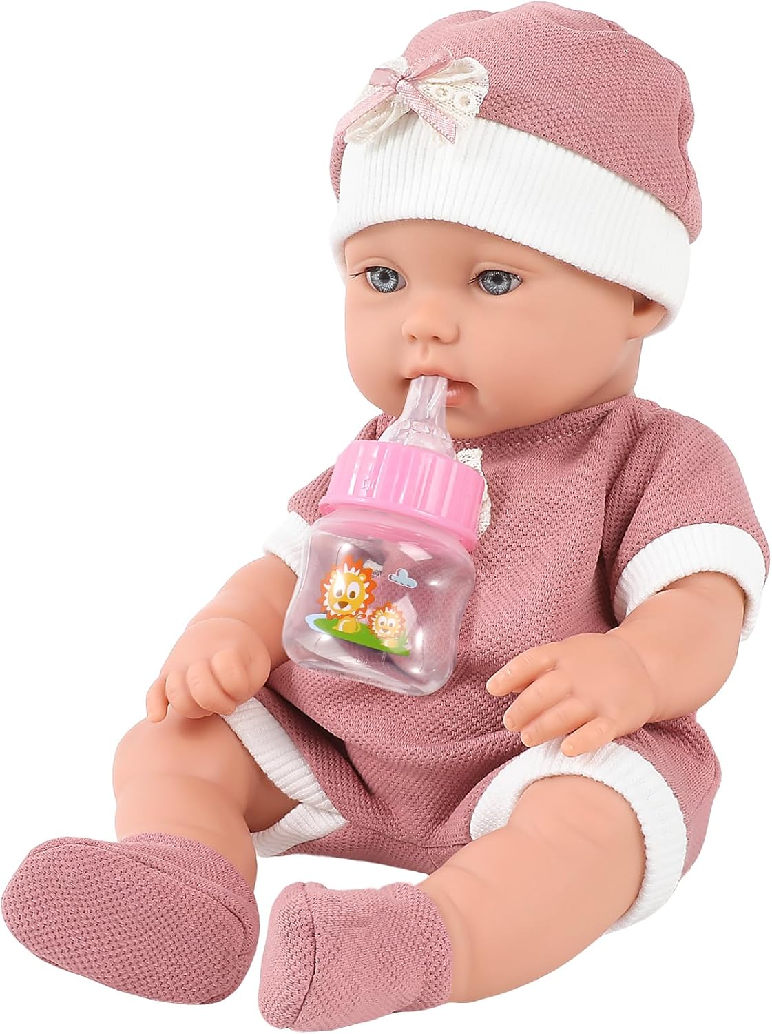 12 Inch Newborn Baby Doll Set - Perfect First Gift for Toddlers ...