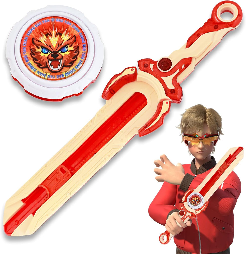 INFINITY NADO Battle Set - Spinning Top & Sword Launcher for Kids ...