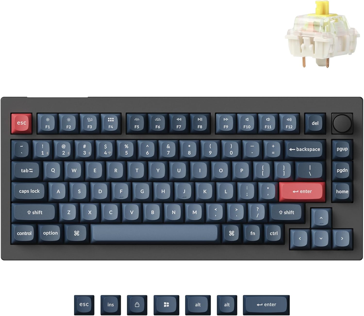 Keychron V1 Max RGB Mechanical Keyboard – GearMustHave