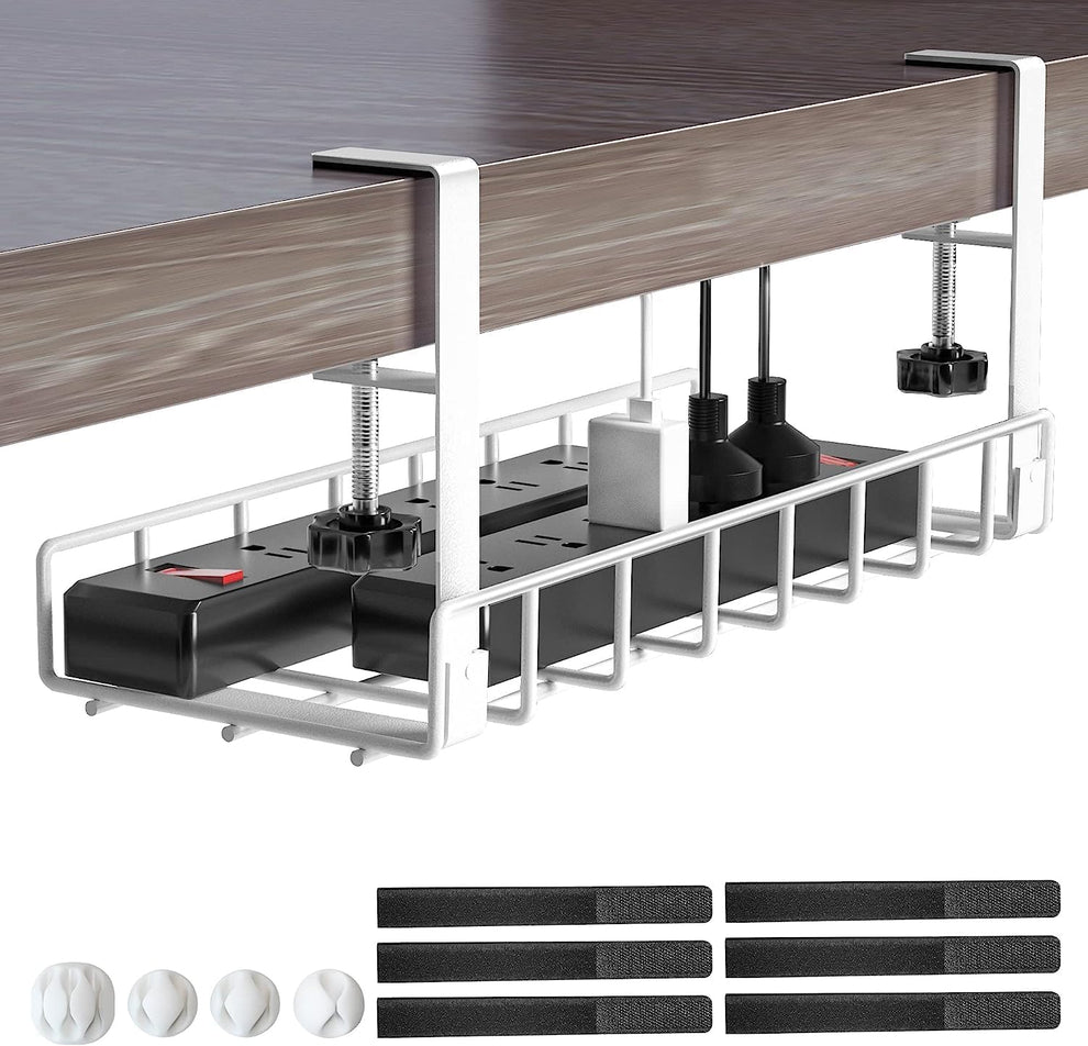 Xpatee Cable Tray: No-Drill Wire Organizer – GearMustHave