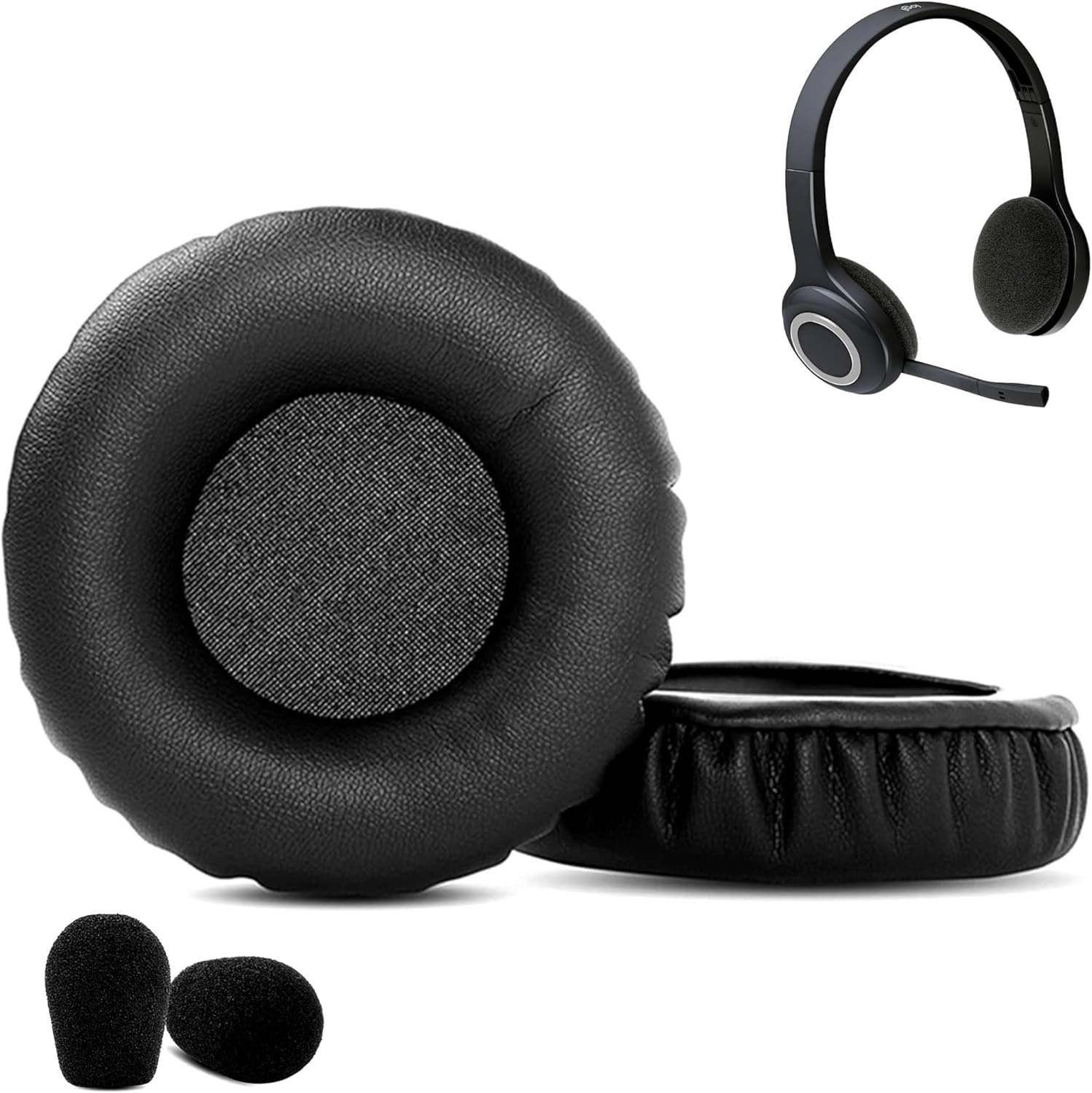 DowiTech Memory Foam Earpads for Logitech H600 – GearMustHave