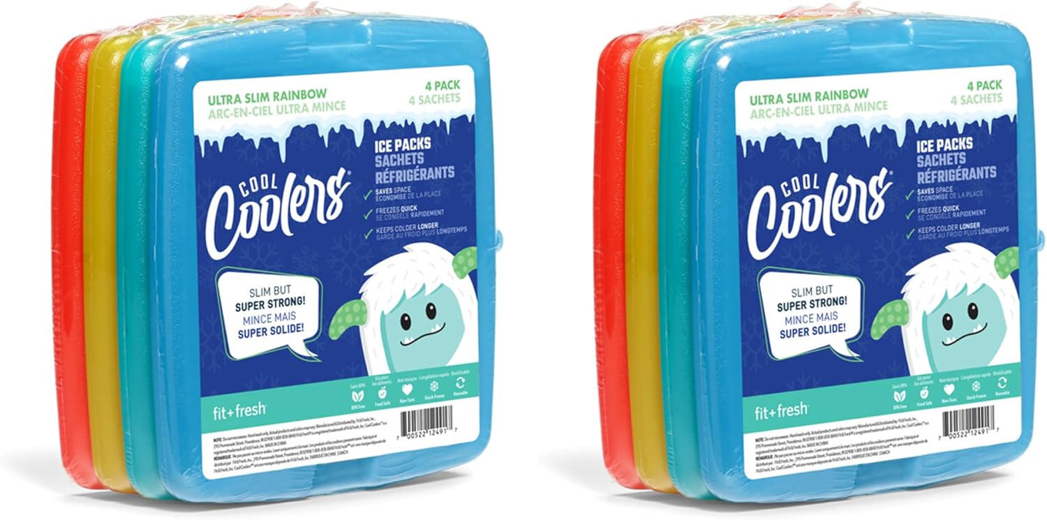 Stay Cool Anywhere with Fit & Fresh Slim Ice Packs – GearMustHave