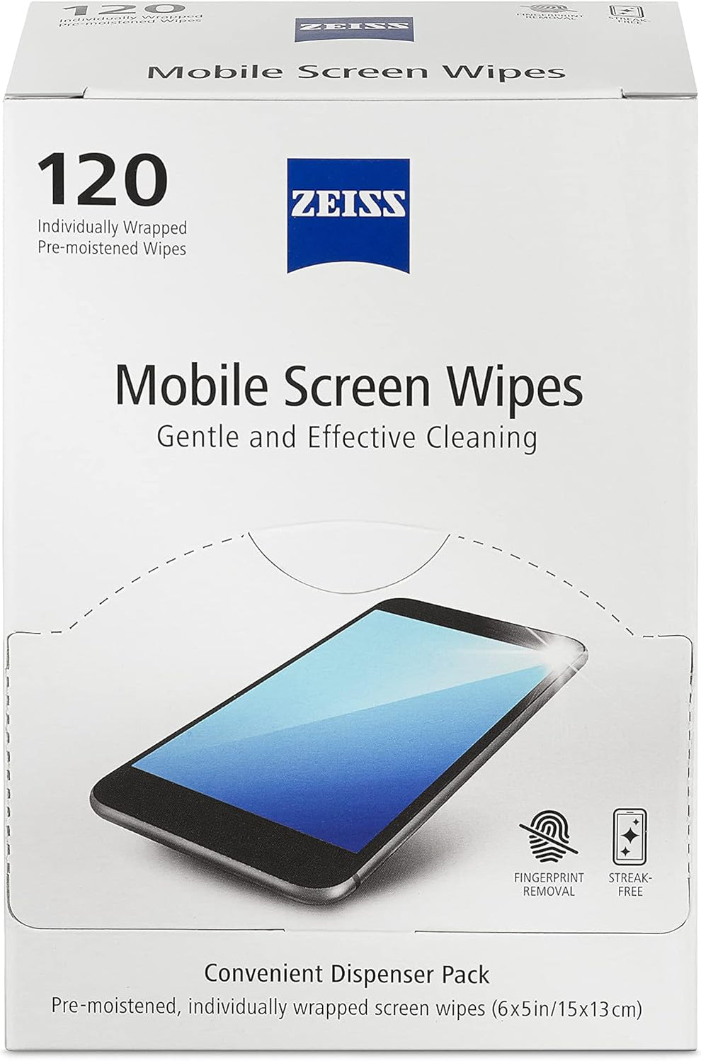 ZEISS Screen Cleaner Wipes, 120 Count – GearMustHave